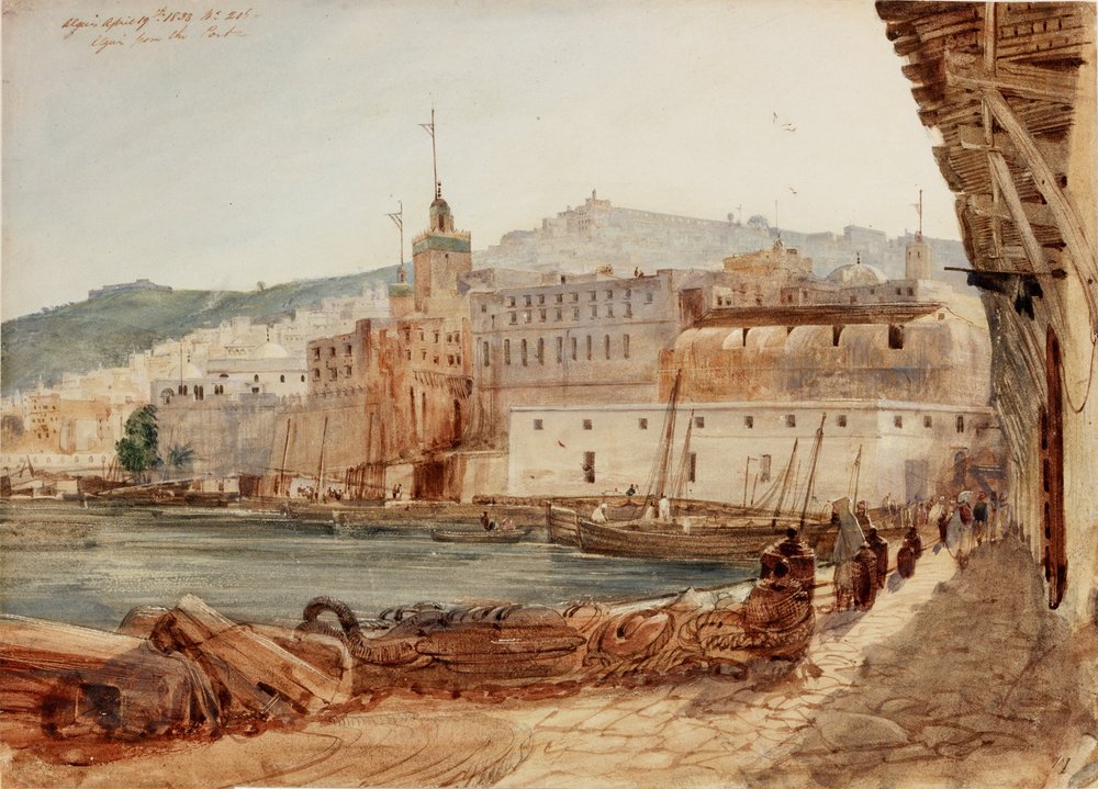 Algiers from the Port by William Wyld: Buy fine art print